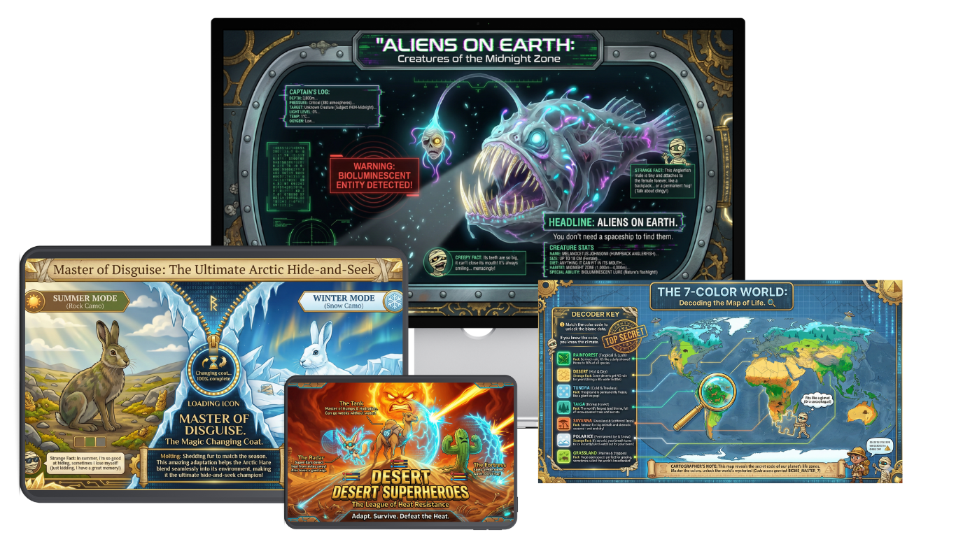 The Gemini Geography Visualizer: 1000+ Prompts for Kids’ Educational ...